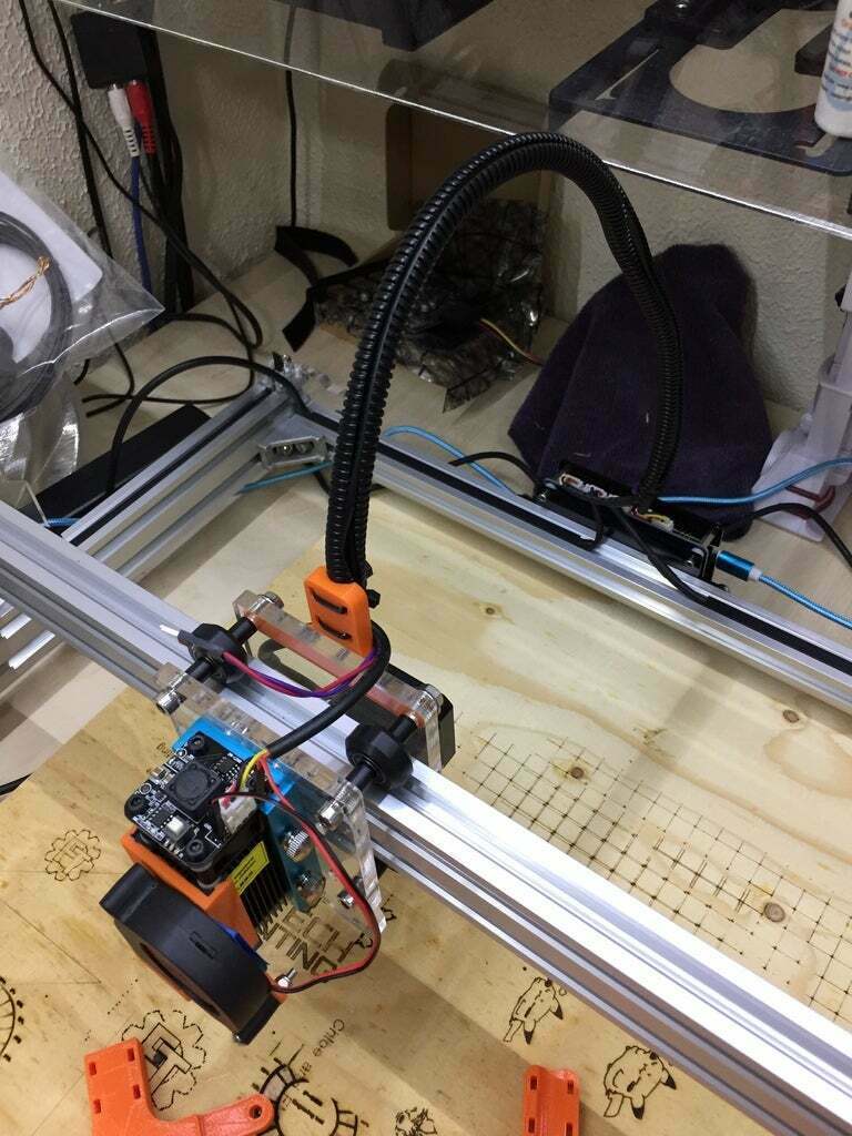 Free STL file EleksMaker Laser A3 Pro Cable Support・3D print design to ...